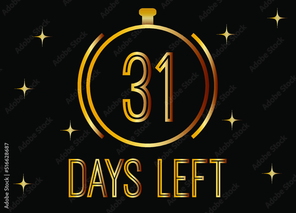 31 Days To Go