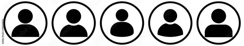 User icons collection. Symbol for website design, logo, app, UI. Vector ...