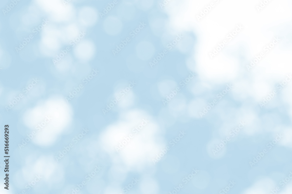 Abstract light blue blur bokeh for background, light blur on high light ...