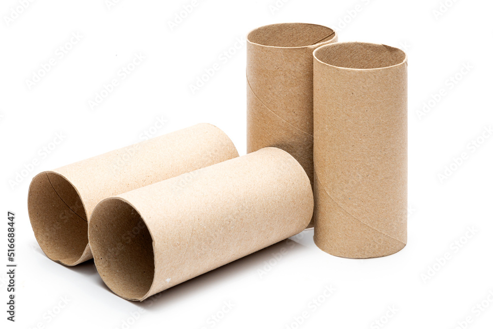 Cutout empty toilet paper rolls. Toilet paper core, Toilet roll core ...