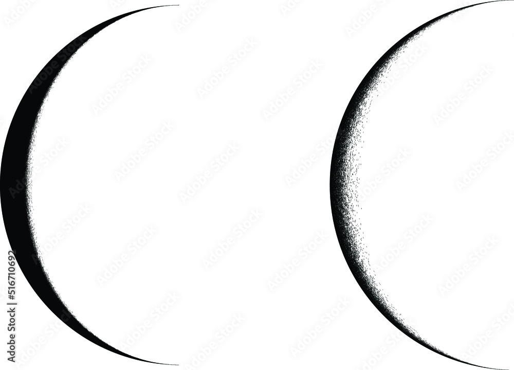 Half Circle Brush Stroke Border Frame . Grunge Element for your Design ...