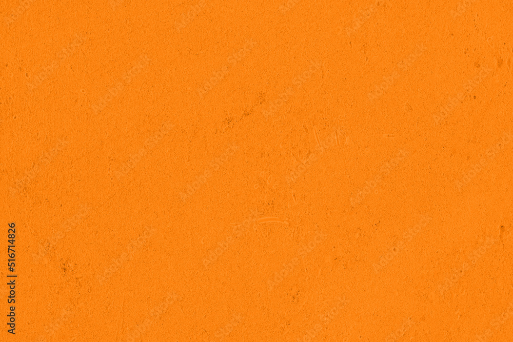 Saturated pastel orange colored low contrast Concrete textured ...