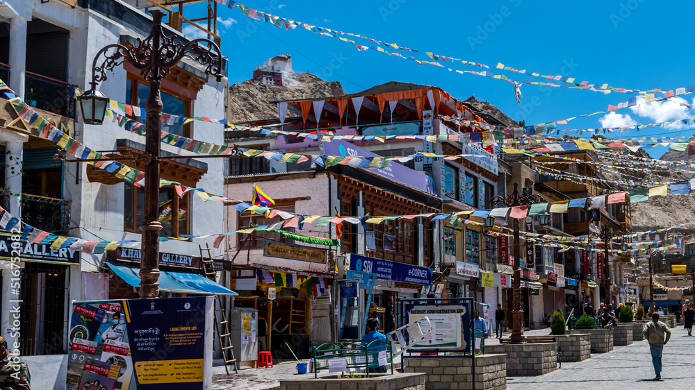 Leh Ladakh, India - The Leh Main Market is one of the most attractive ...