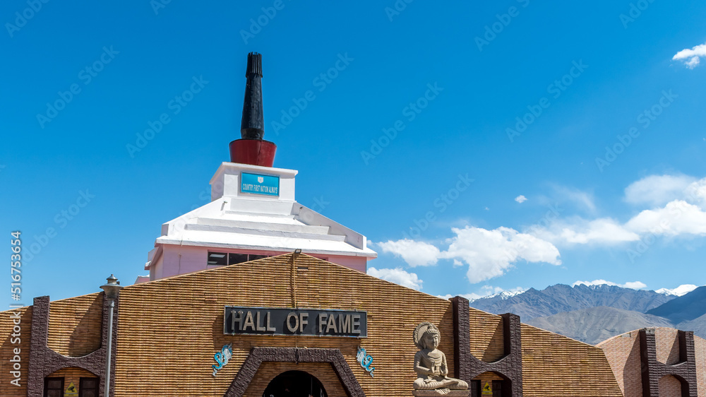 This famous Hall of Fame Leh museum of Ladakh is a famous place for ...