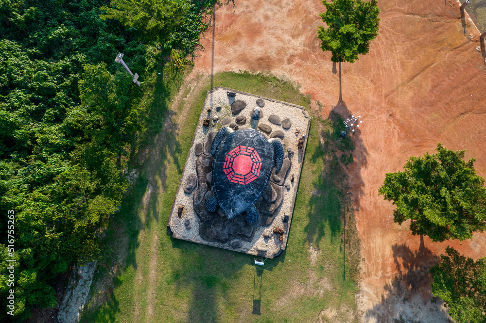 Sebong Pereh Bintan,June 2022: Sangharama Monastery have two giant ...