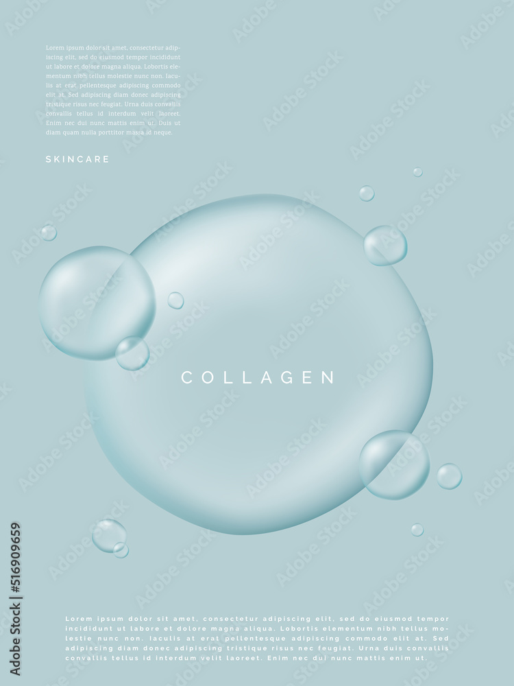 Vector Minimalist Abstract Water Drops Poster, Book Cover or ...