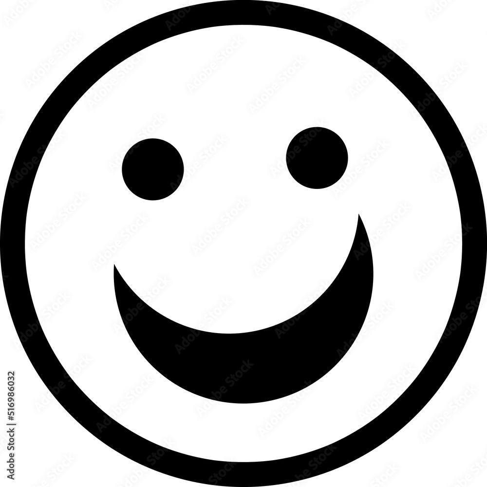 vector face clip art on white background..eps Stock Vector | Adobe Stock