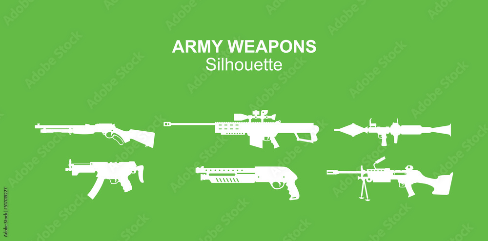 Vetor do Stock: army weapons, vector, template, army, tank, gun, gun ...