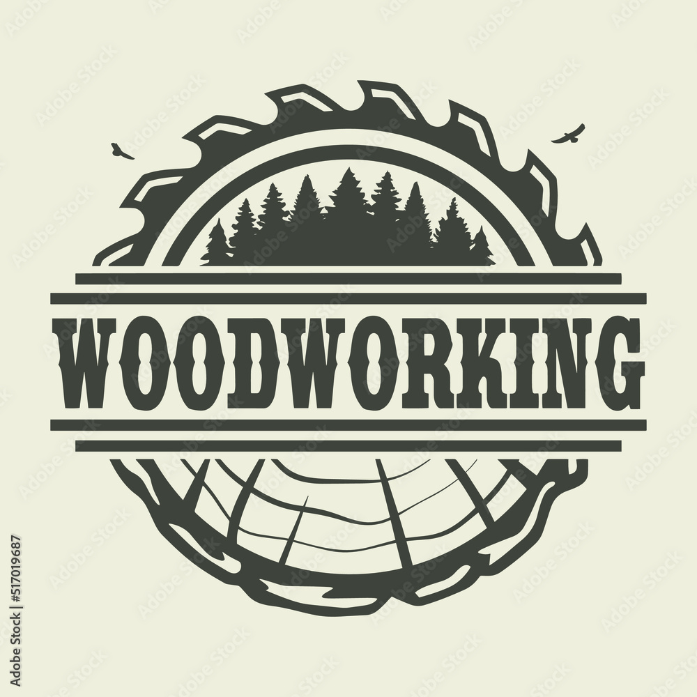 Woodworks Icon Silhouette Illustration. Carpentry Vector Graphic ...