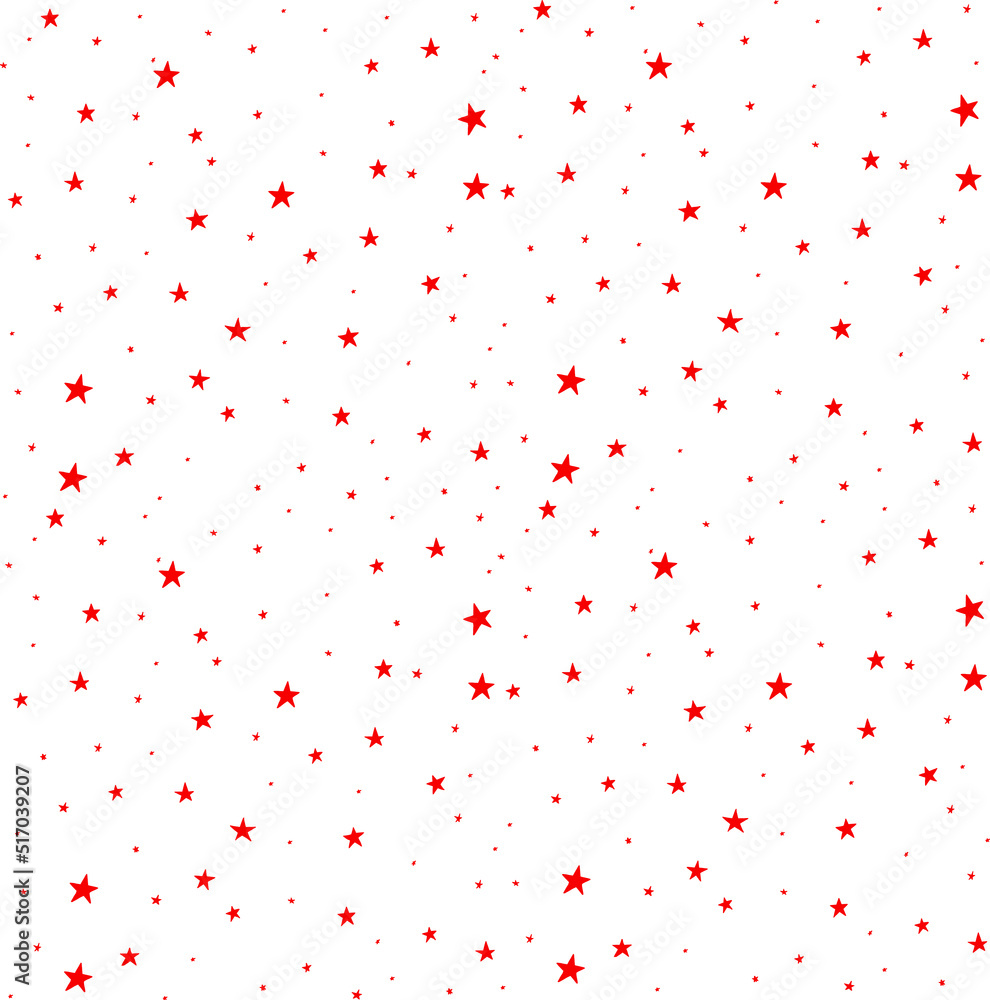 White And Red Star Wallpaper