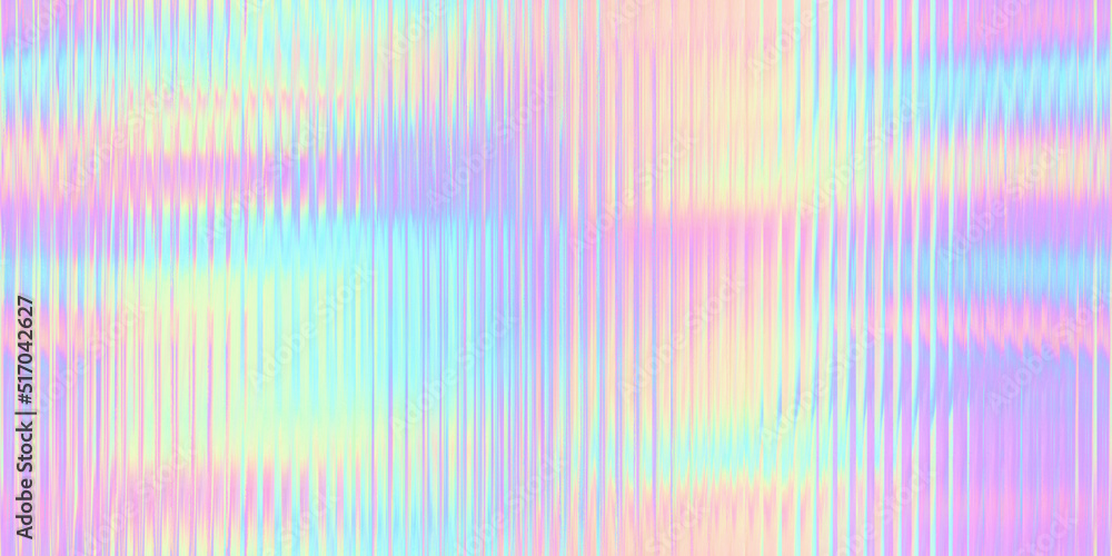 Seamless trendy iridescent rainbow corrugated ribbed glass background ...