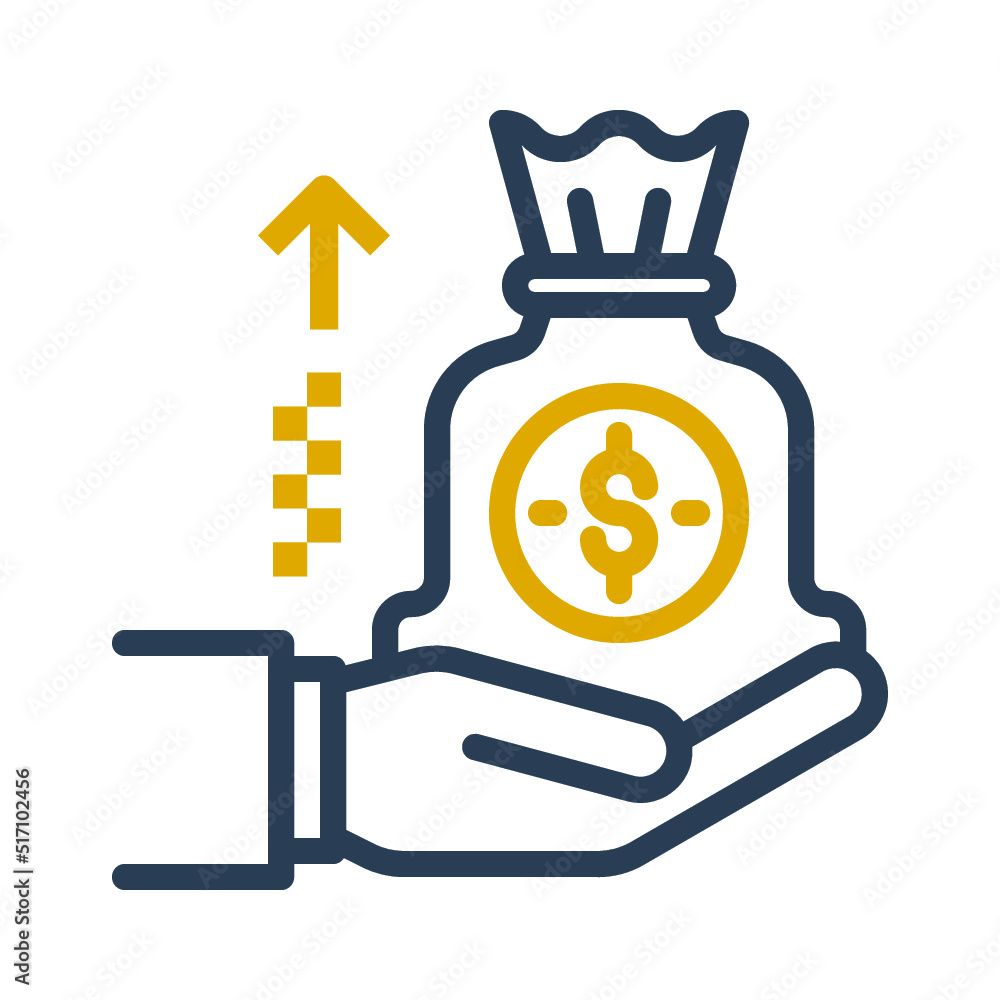 Benevolence, charity, donation icon Stock Vector | Adobe Stock