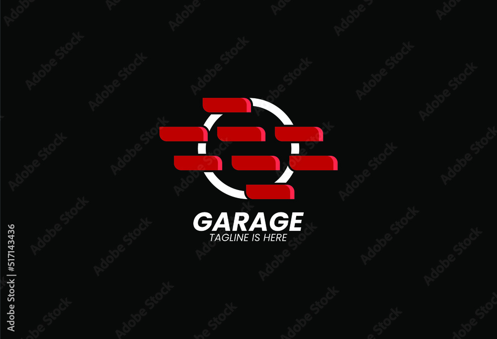 Garage logo concept Stock Vector | Adobe Stock