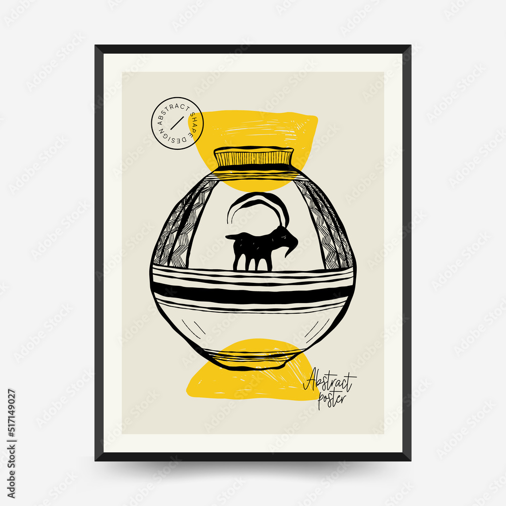 Antique statues vertical posters template. Modern card, wall art. Stock ...