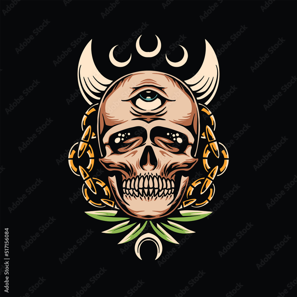 Demonic Skull Designs