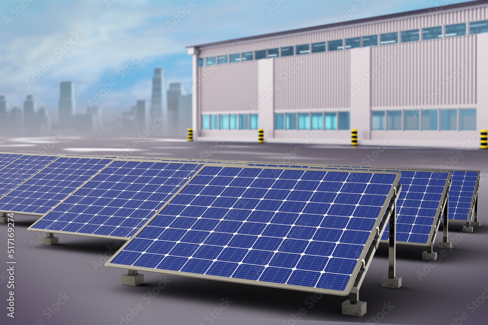 Solar panels. Production of solar modules. Production of modules for ...