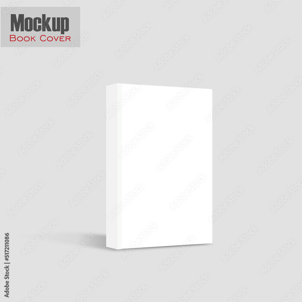 White vertical cover letter mockup template realistic image with sample ...