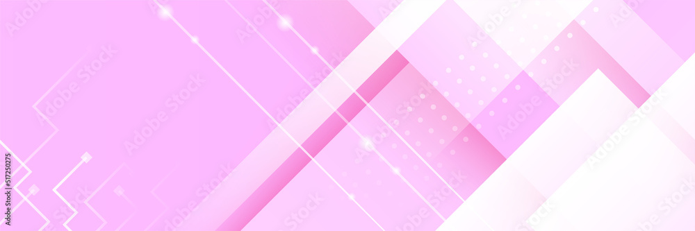 Pink technology digital banner design. Design modern luxury futuristic ...