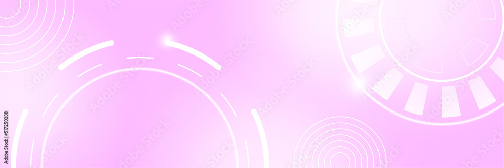 Pink technology digital banner design. Design modern luxury futuristic ...