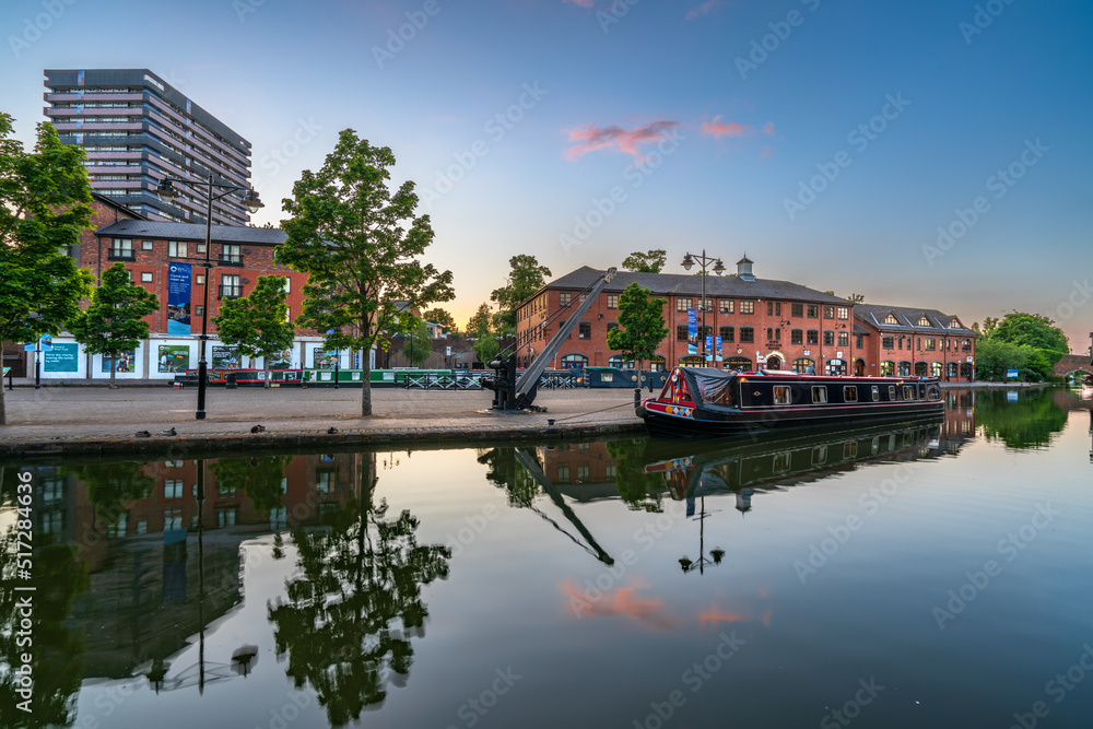 Coventry,England-June 1st, 2022: Coventry Canal Basin on Sherbourne ...