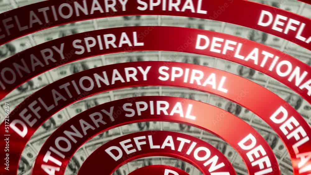 deflationary spiral deflation currency crisis, money depression ...