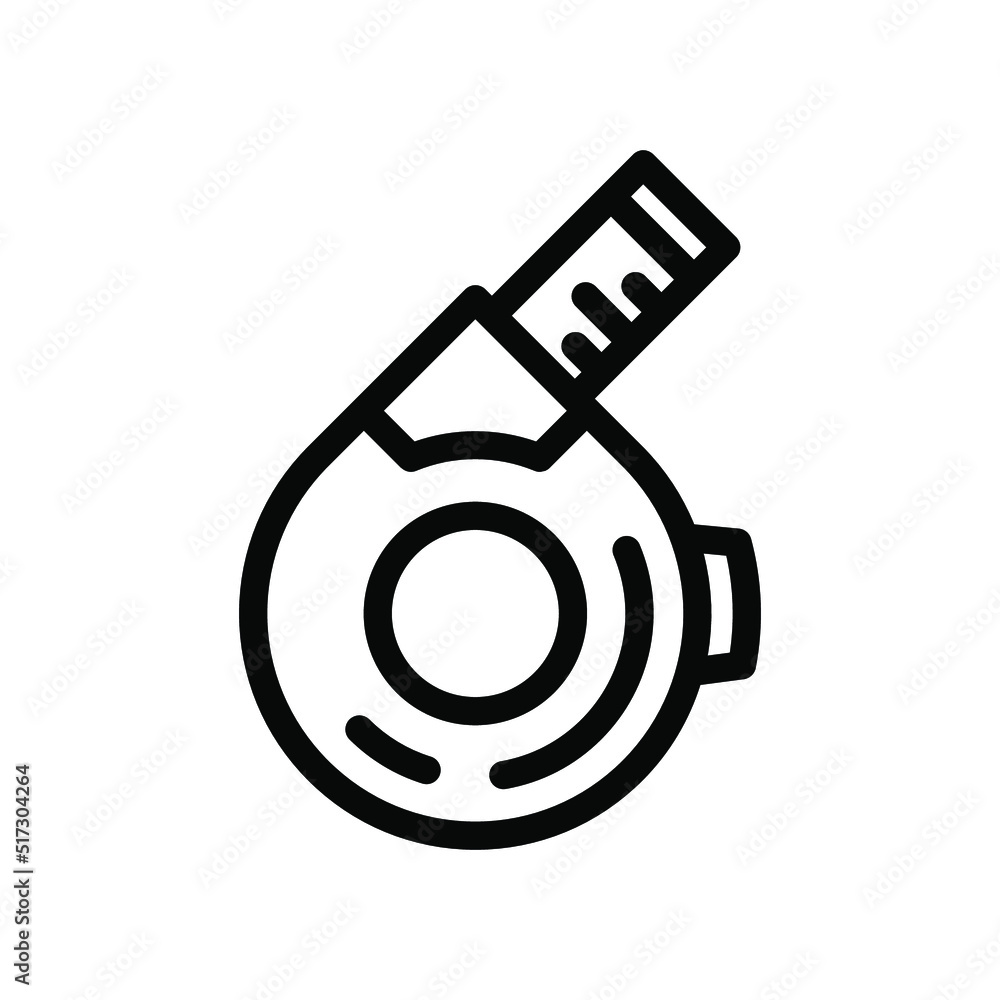 measure icon illustratin vector graphic Stock Vector | Adobe Stock