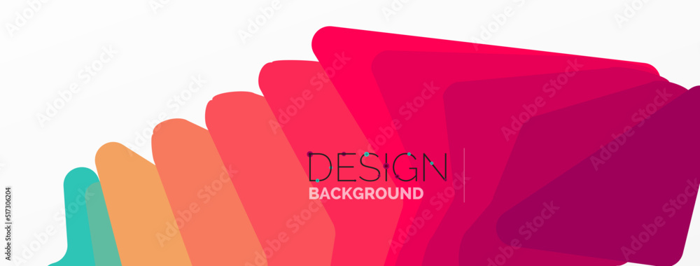 Background, creative geometric shapes composition with gradient effect ...