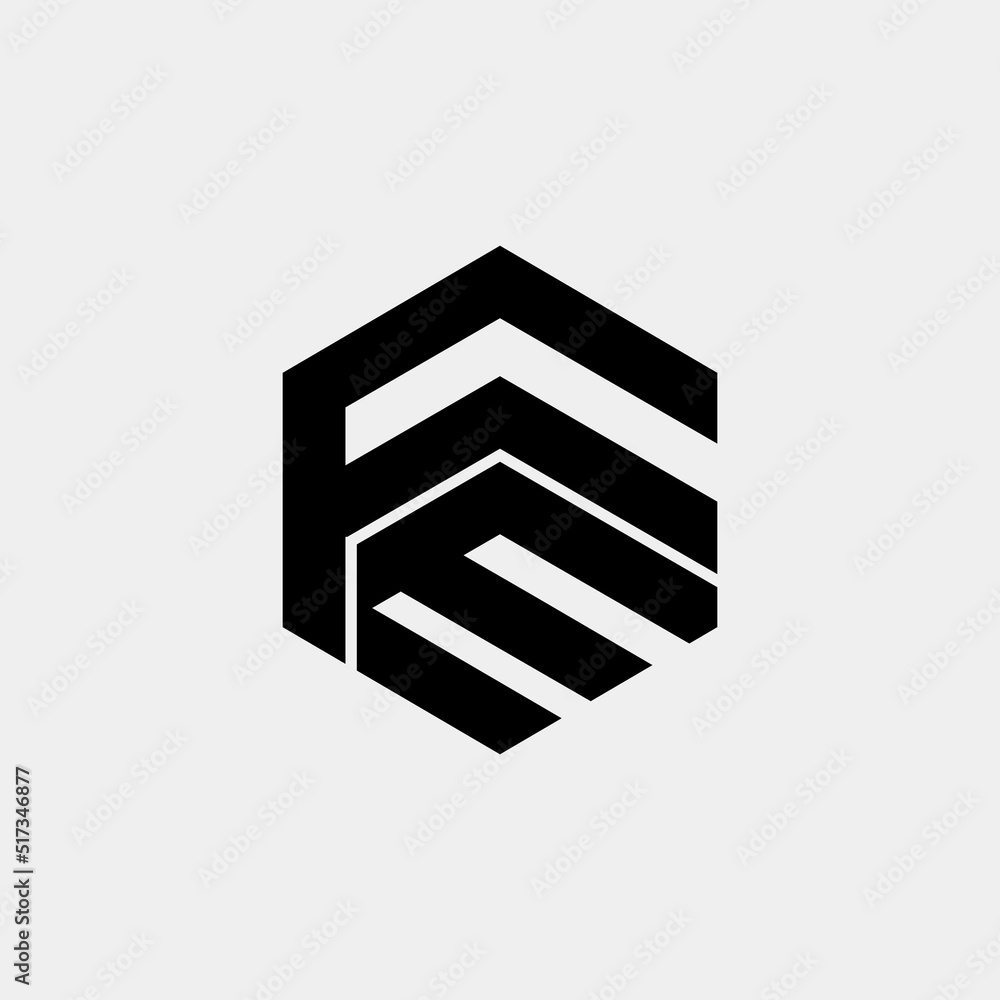 logo FM company name Stock Vector | Adobe Stock