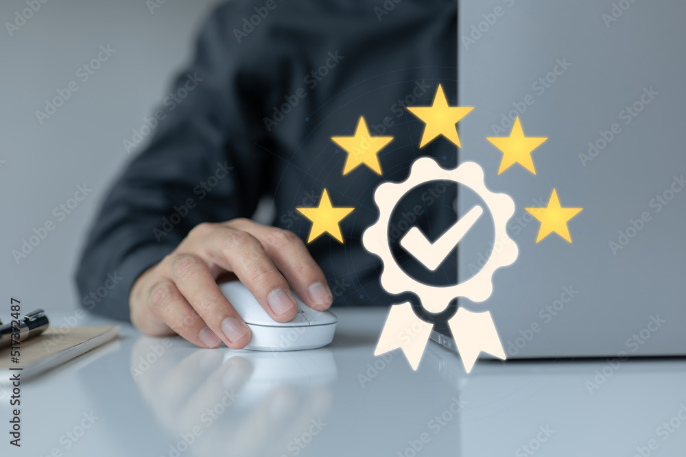 Guarantees of top service quality, standards, ISO certification and the ...