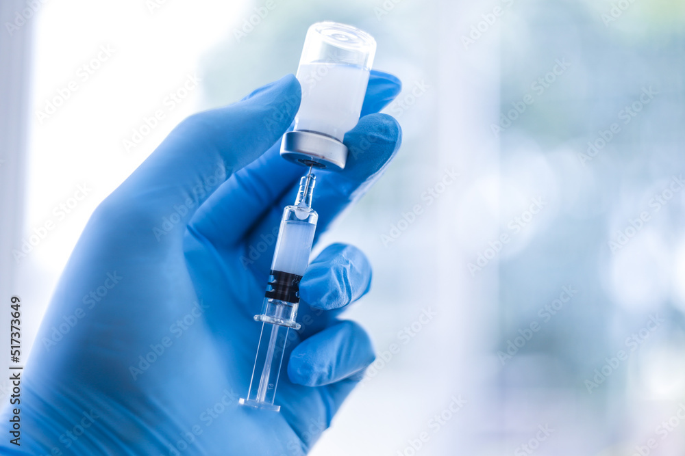 Vaccine needle syringe hypodermic injection single dose for prevention ...