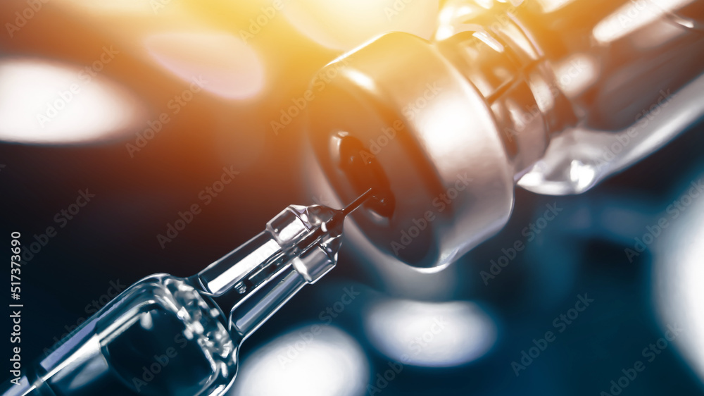 Vaccine needle syringe hypodermic injection single dose for prevention ...