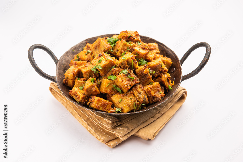 Indian style Suran sabzi or Jimikand sabji also known as Elephant Foot ...