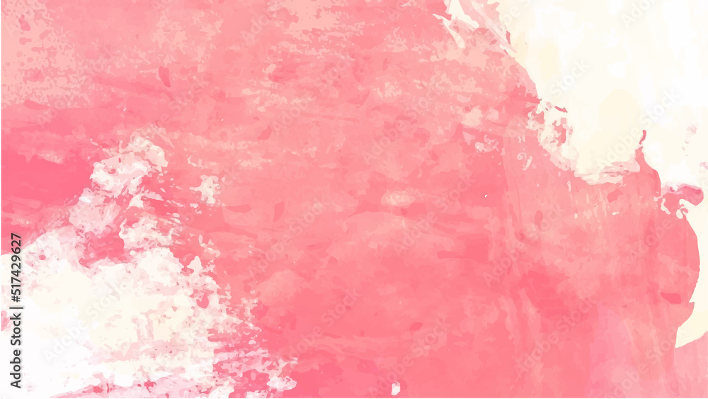 Pink watercolor background for your design, watercolor background ...