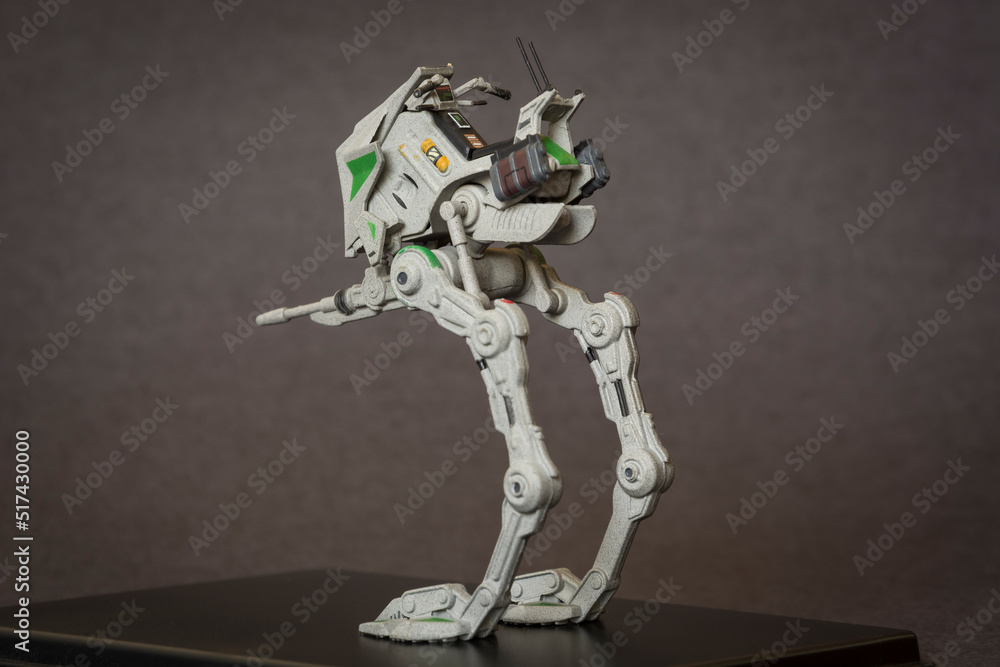 The All Terrain Recon Transport (AT-RT) is a one-man bipedal walker ...