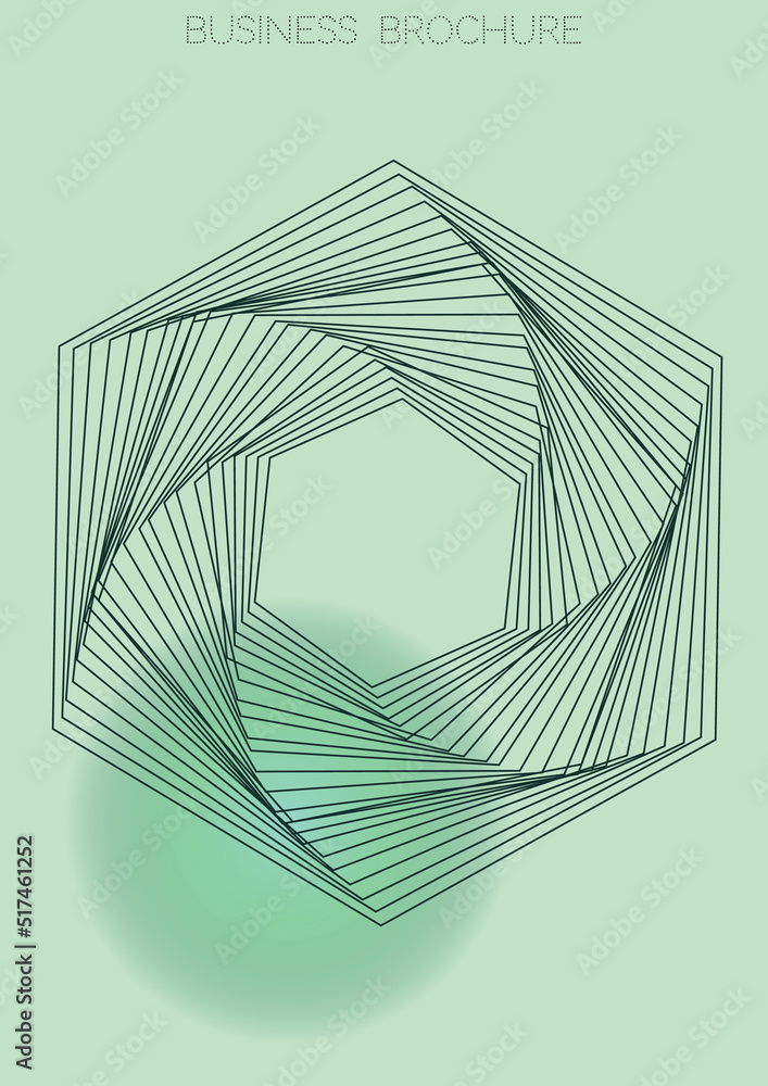 Minimal Minimal Geometric Vector Poster Design with Lines and Gradient ...