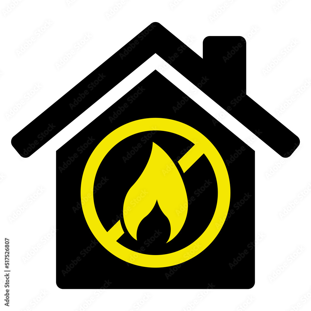 ngi1325 NewGraphicIcon ngi - german: Symbol - Gasausfall. - Gasflamme ...