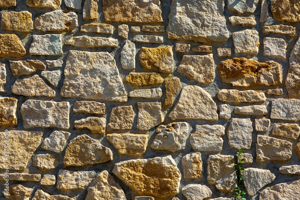 Texture of a stone wall. Old castle stone wall texture background Stock ...