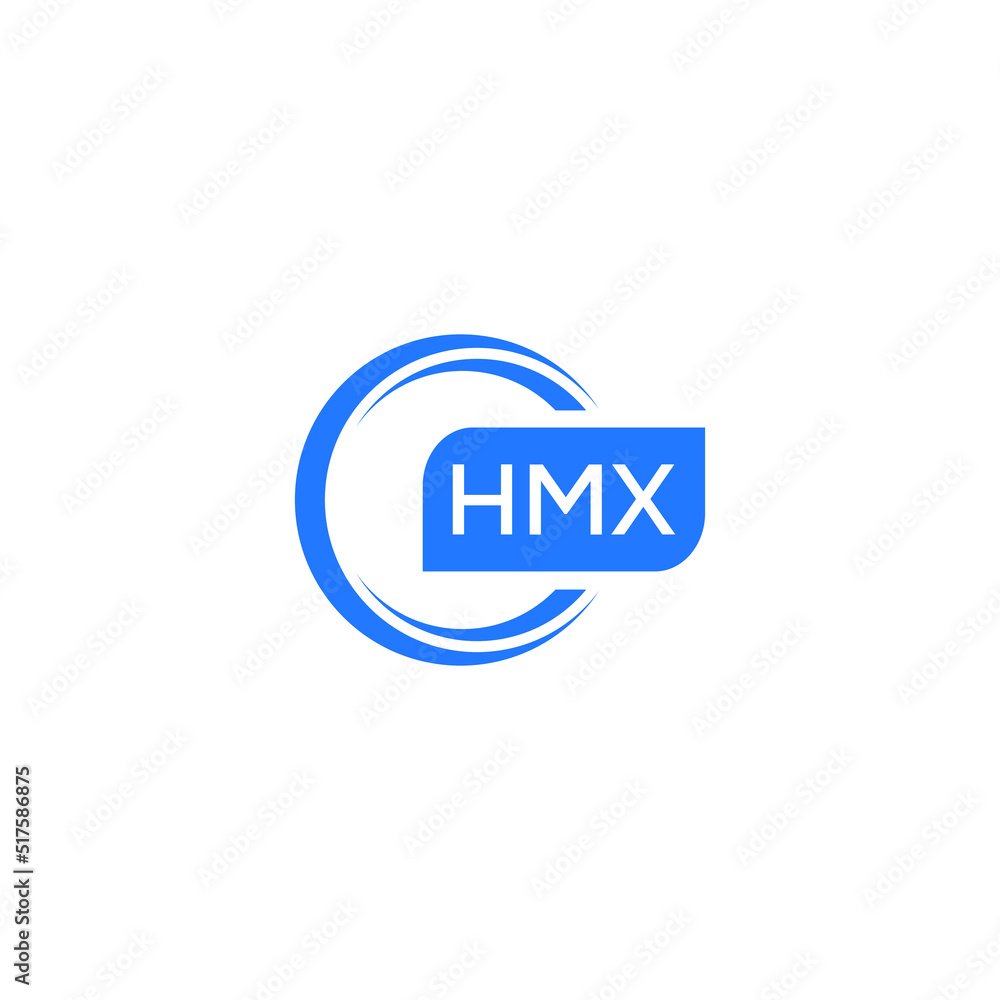 HMX letter design for logo and icon.HMX typography for technology ...