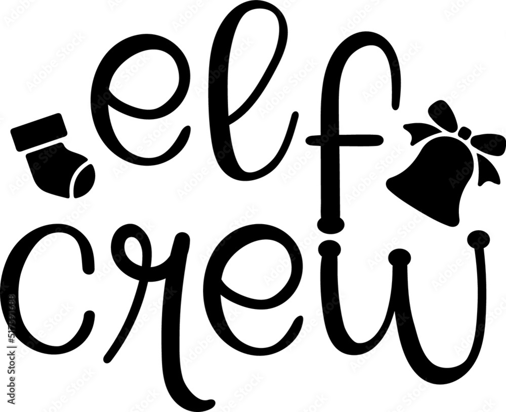 elf crew svg Stock Vector | Adobe Stock
