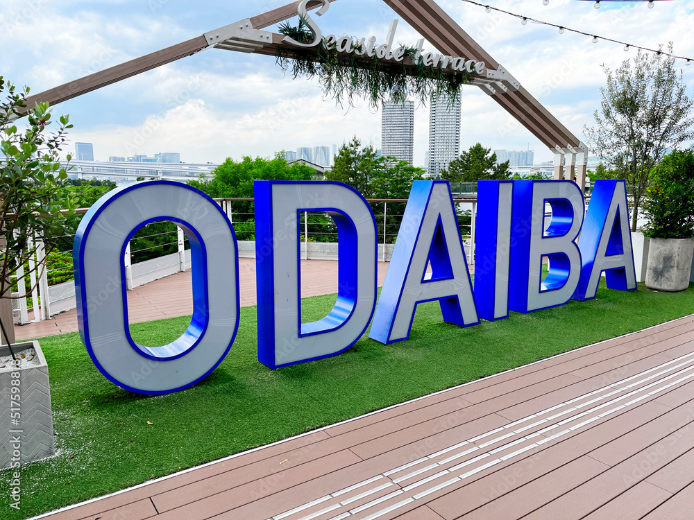 ODAIBA monument in Tokyo, Japan Stock Photo | Adobe Stock