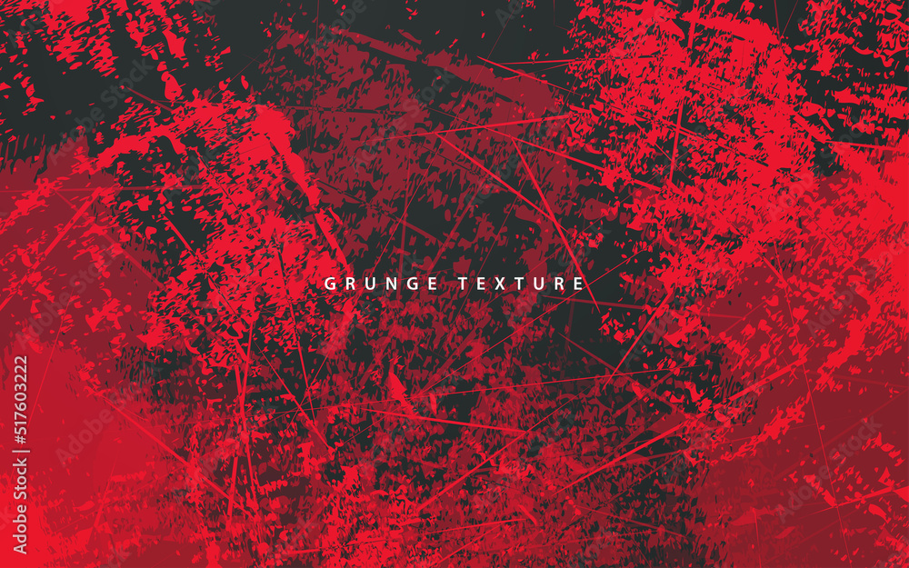 Abstract grunge texture black and red color background Stock Vector ...