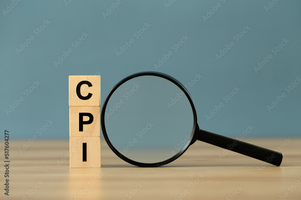CPI - Consumer Price Index symbol.Letter block in word CPI abbreviation ...