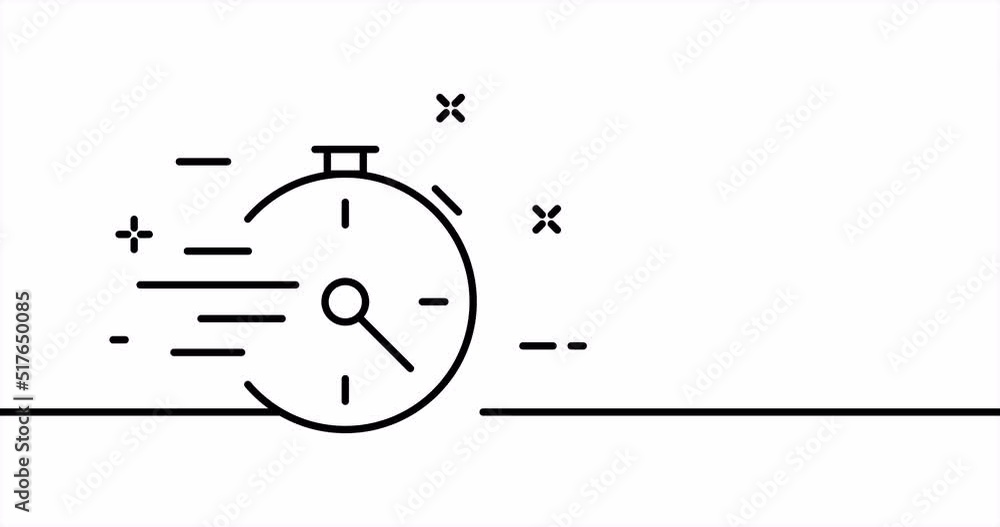Stopwatch. Clock, second hand, keep track of time, work, schedule ...