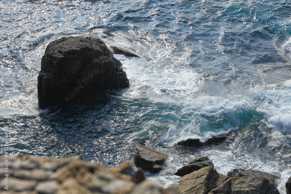 Columnar joints on the Hinomisaki coast - Shimane Peninsula and ...