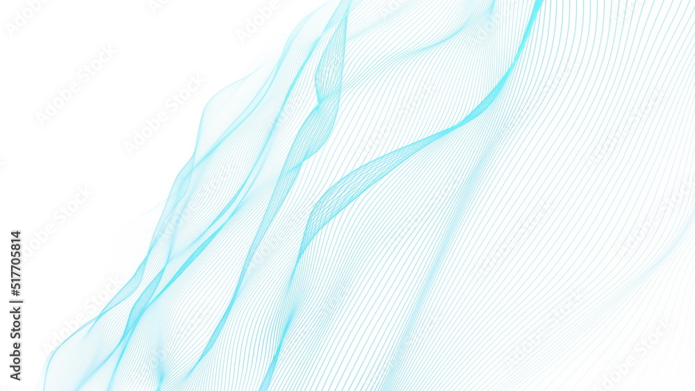 Abstract white blue technology background. Background 3d grid. Cyber ...