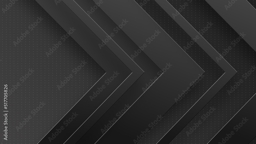 Abstract tech geometric black shapes seamless loop motion graphics ...