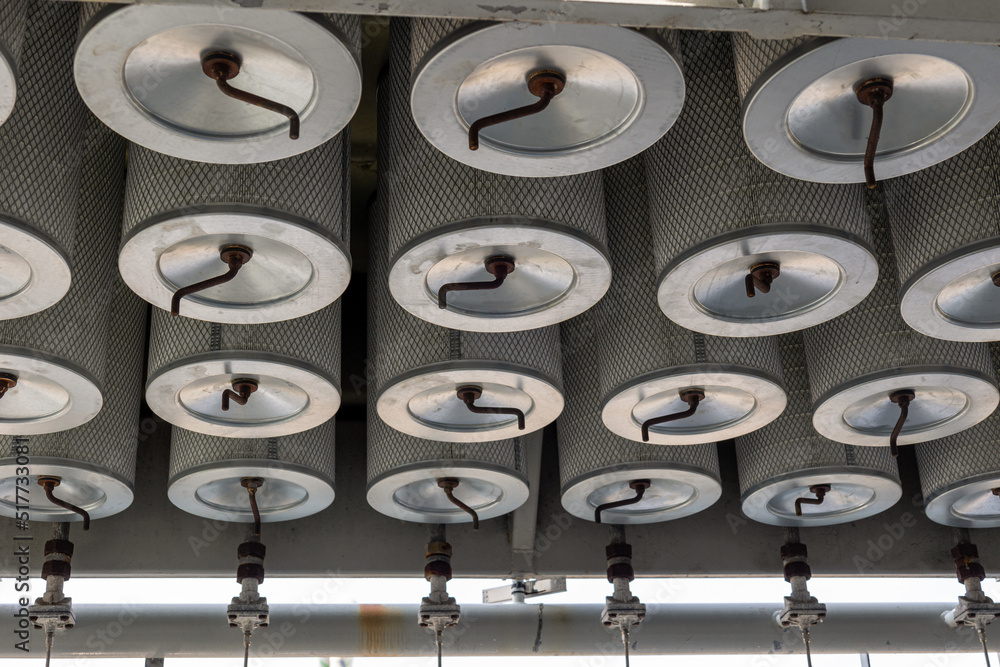 Industrial air filters to purify the air and prevent the business ...