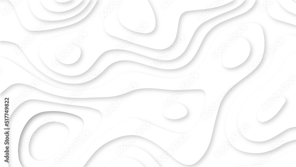 abstract curve line white background. Soft smooth lines curving ...