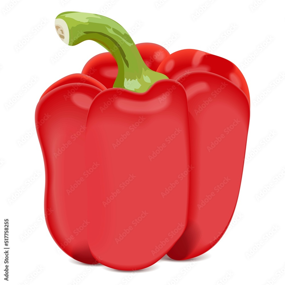 Bell peppers for banners, flyers, posters, social media. Red peppers ...