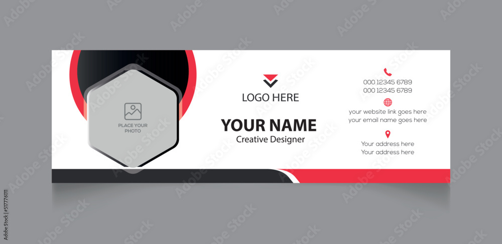 Professional Email Signatures Template Design and email footer and ...